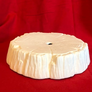 Rare Tree Stump Base With Holes for Lights in Ceramic Bisque Ready to ...