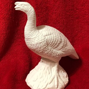 Small Turkey in Ceramic Bisque Ready to Paint - Etsy
