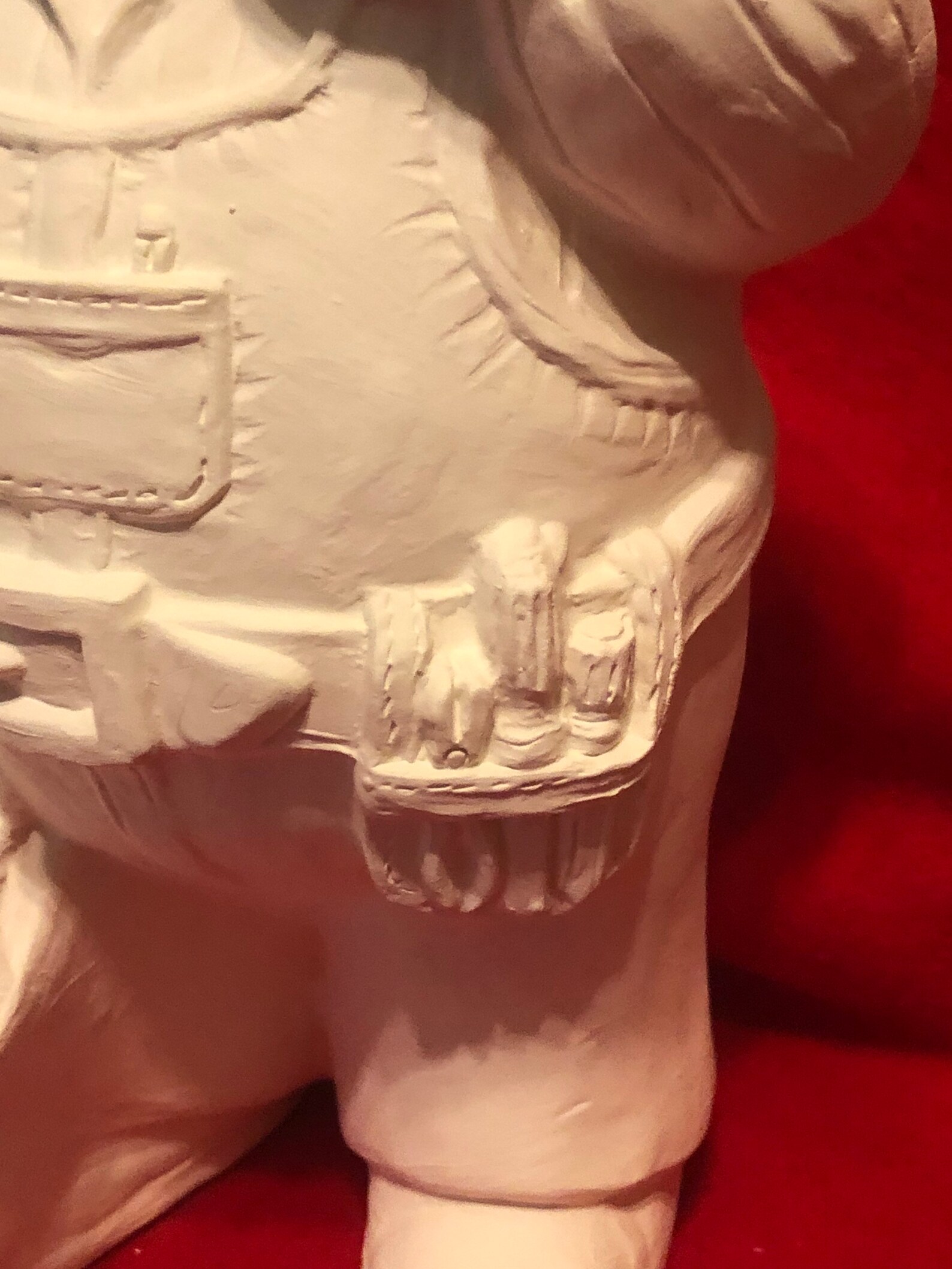 Rare Gare Molds Handy Man Santa in Ceramic Bisque Ready to Paint by ...