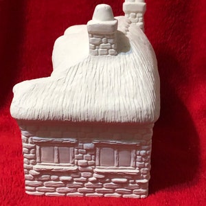 English Cottage in Ceramic Bisque Ready to Paint - Etsy