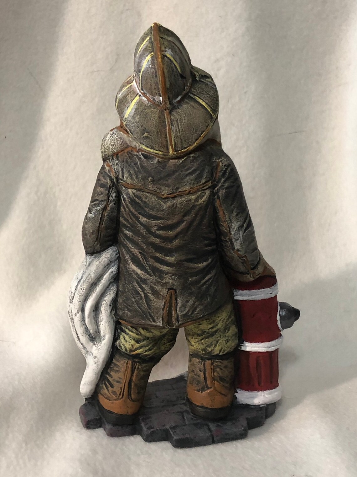 Vintage Fireman Ceramic Art - Etsy