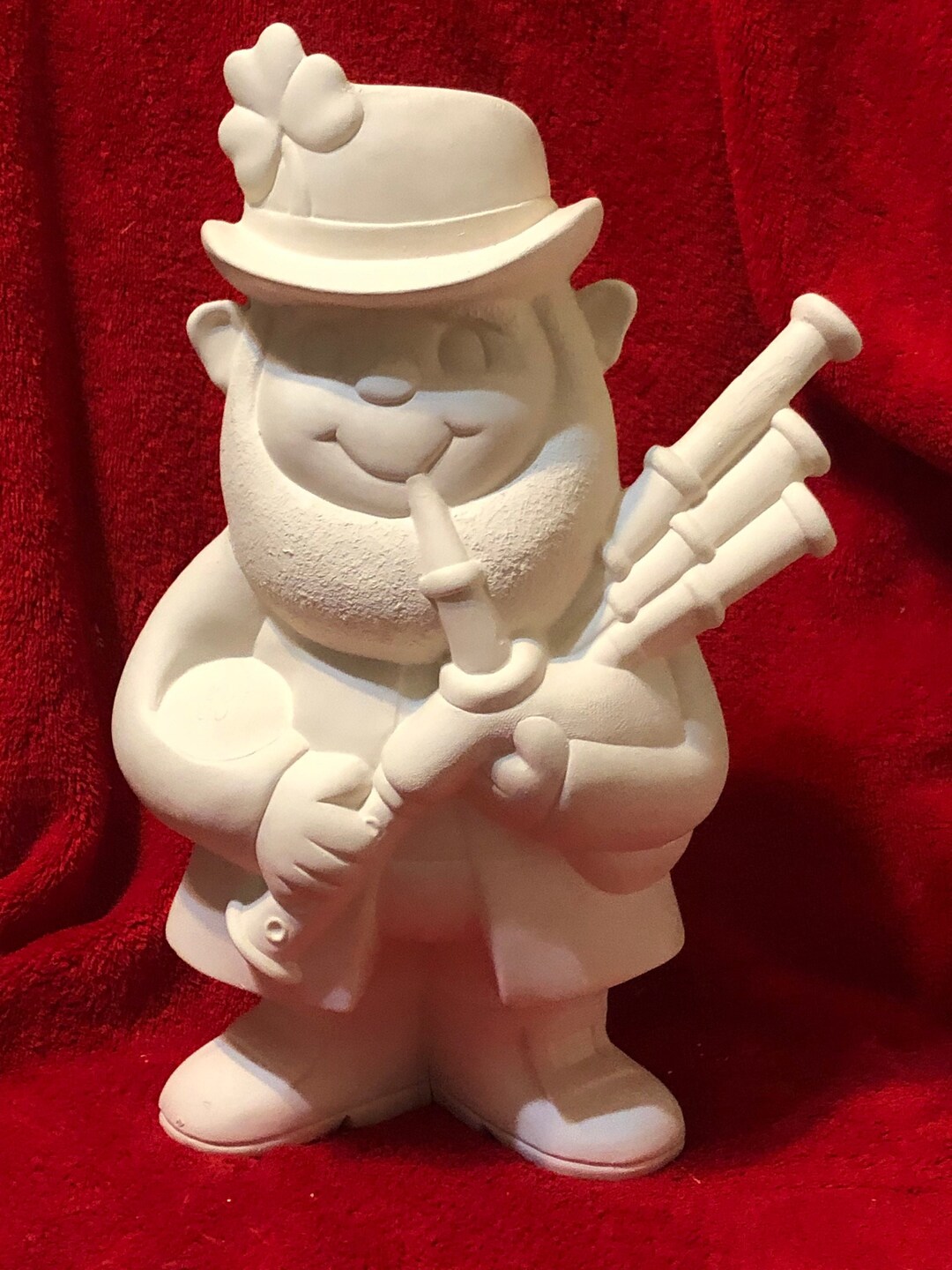 Irishman Decor Ceramic Bisque Figurine Handcrafted Irish Gift Celtic ...