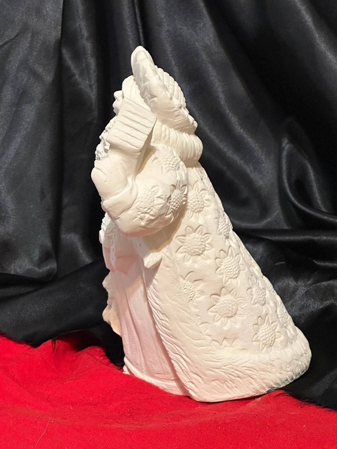 Rare Gare Molds Sunflower Birdhouse Santa in Ceramic Bisque - Etsy