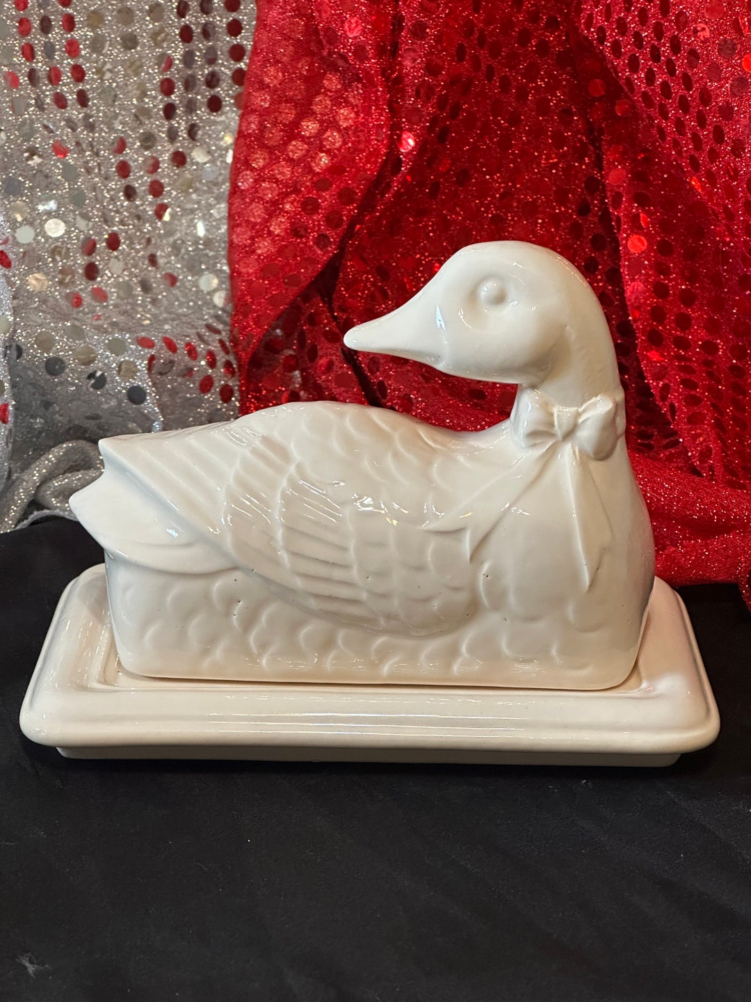 Glazed Duncan Molds Duck Butter Dish by Jmdceramicsart - Etsy