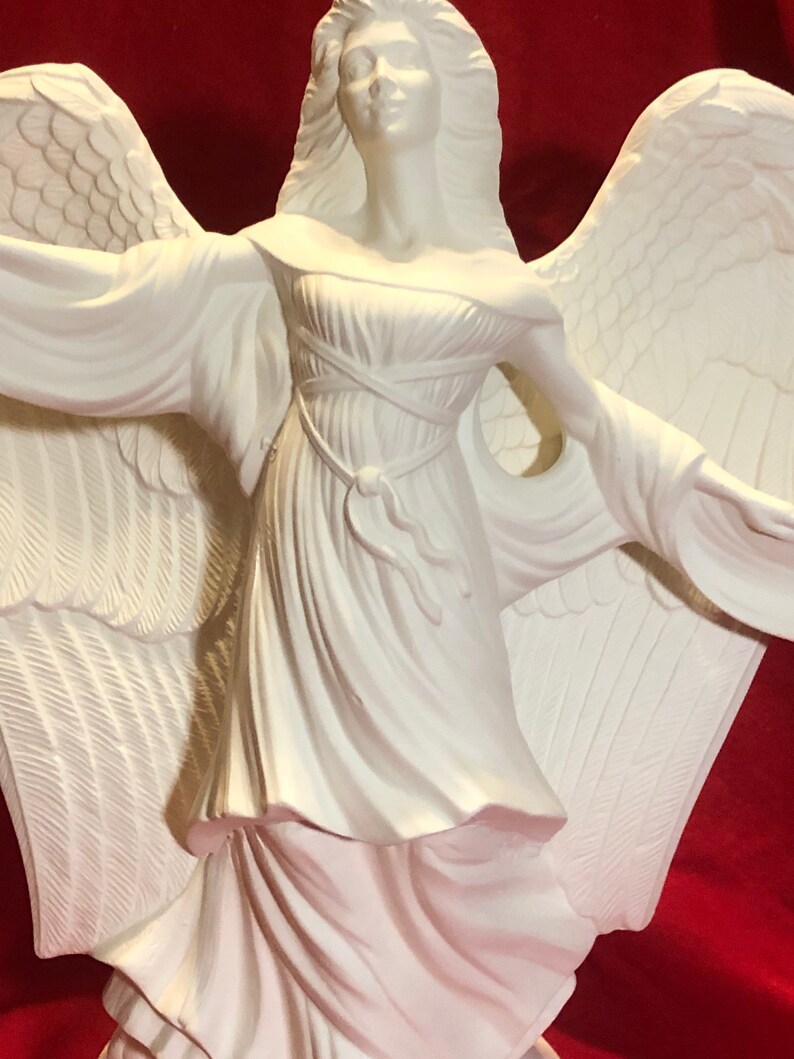 Doc Holliday Millennium Angel in Ceramic Bisque Ready to Paint - Etsy