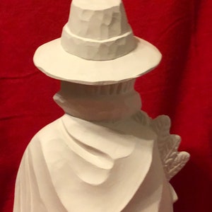 Clay Magic's Hammered Male Pilgrim in Ceramic Bisque Ready to Paint - Etsy
