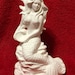 Ceramic Mermaid With Seashell in Bisque Ready to Paint - Etsy