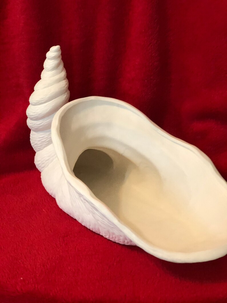 Large Ceramic Cornucopia in Bisque Ready to Paint | Etsy