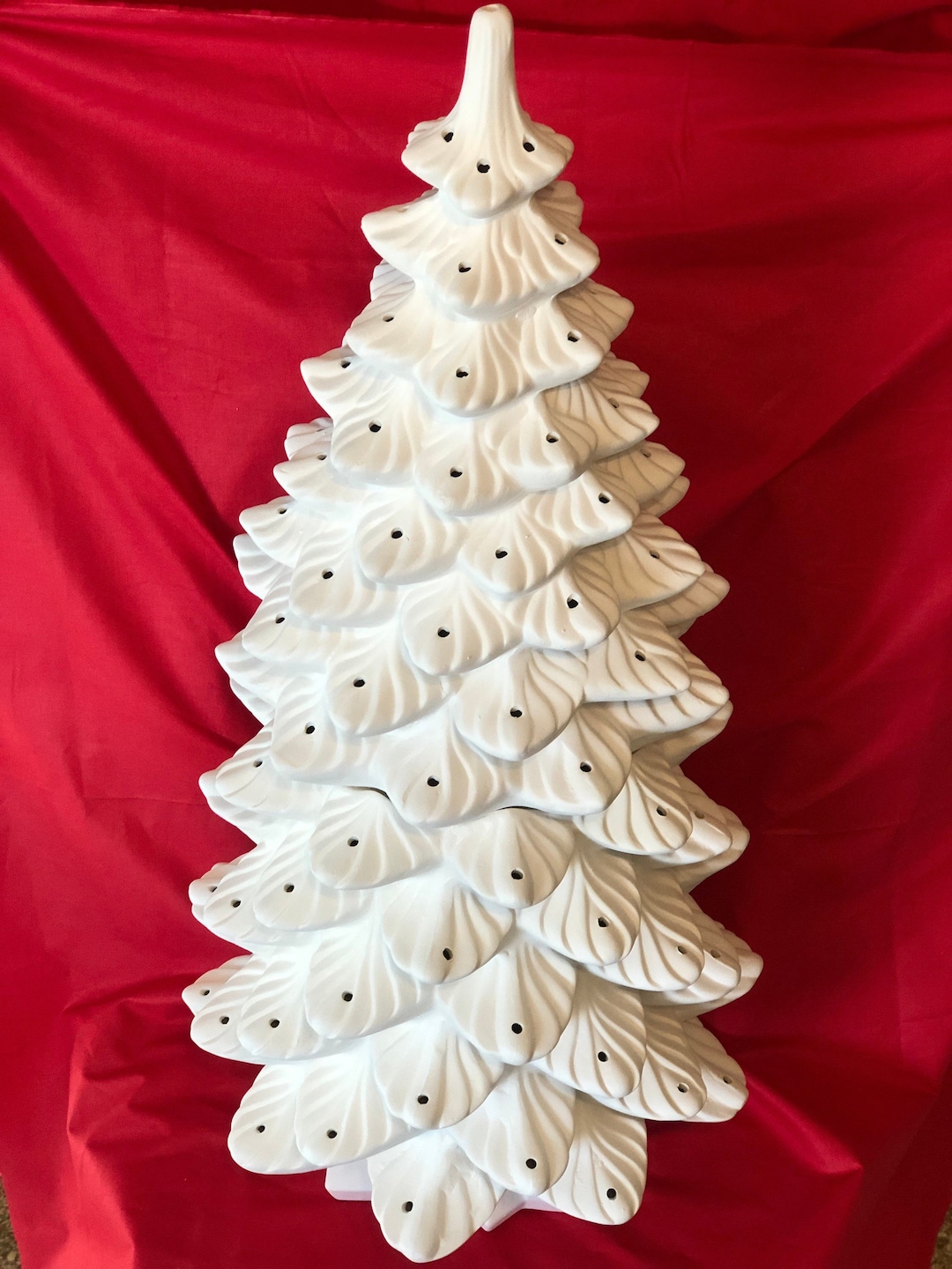 Very Rare Ceramic Atlantic Molds Christmas Ornament Tree - Etsy
