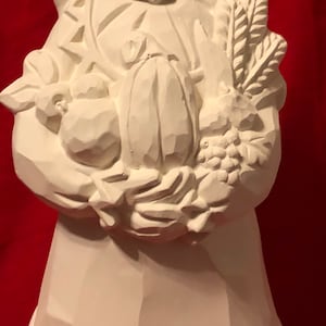 Clay Magic's Hammered Female Pilgrim in Ceramic Bisque Ready to Paint ...