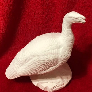 Small Turkey in Ceramic Bisque Ready to Paint - Etsy