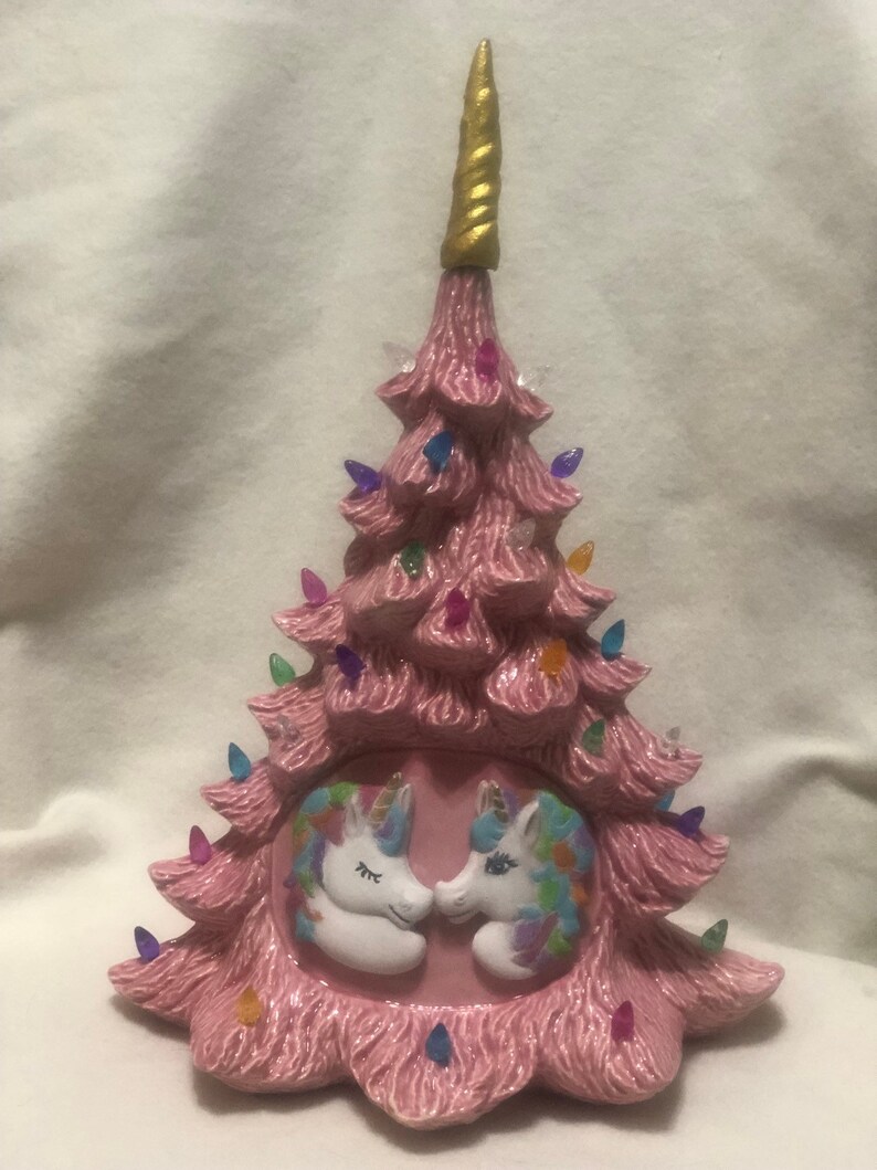 Unicorn Christmas Tree - Etsy