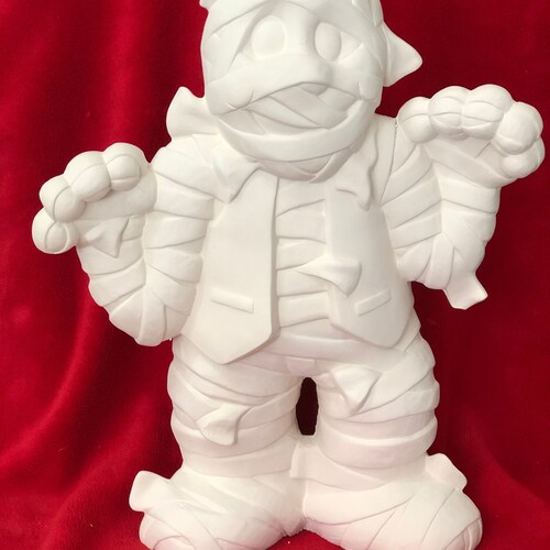 Ceramic Bisque Halloween Vampire Punk Ready to Paint Clay - Etsy