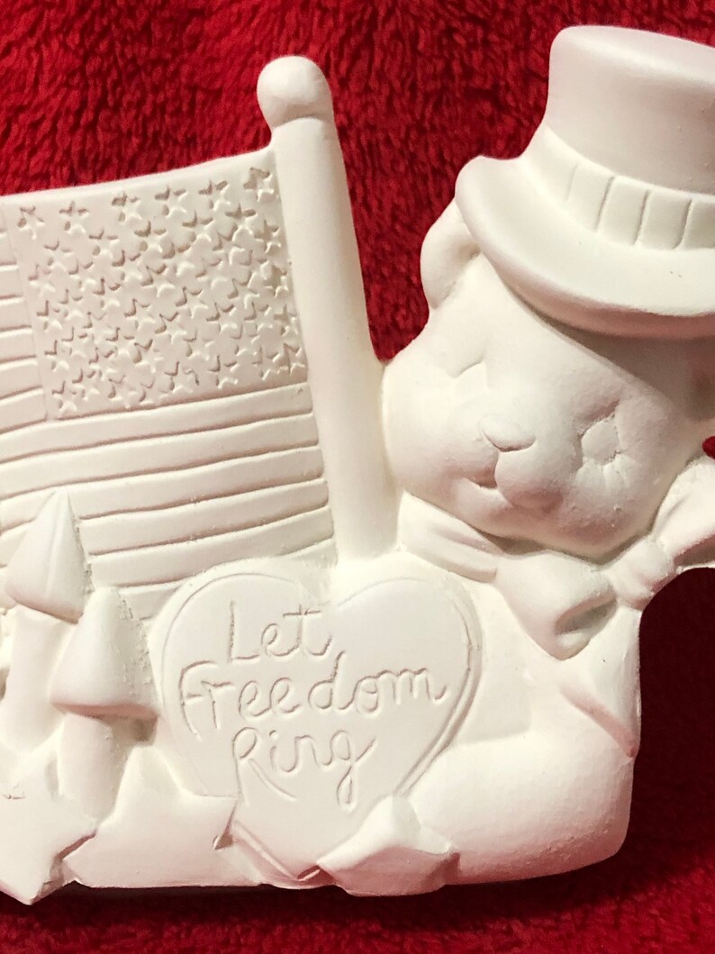 July 4th Insert for Our Classic Pickup Box in Ceramic Bisque - Etsy