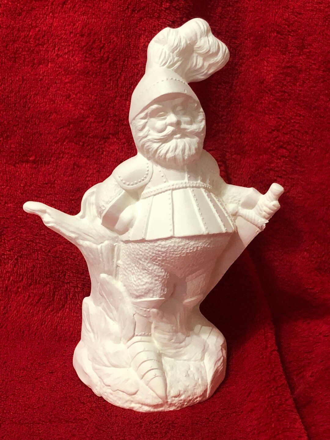 Ceramic Knight in Bisque Ready to Paint - Etsy