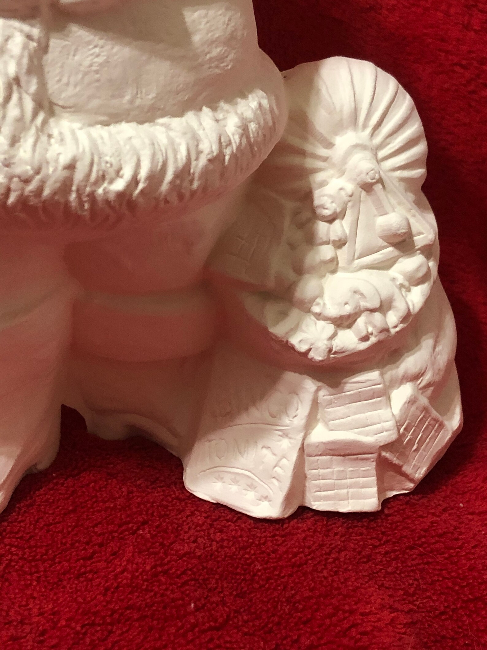 Bingo Santa Ceramic Bisque Ready to Paint by Jmdceramicsart - Etsy