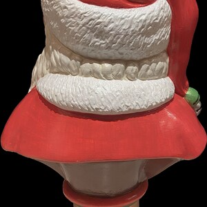 Custom Painted Santa Bust by Jmdceramicsart - Etsy