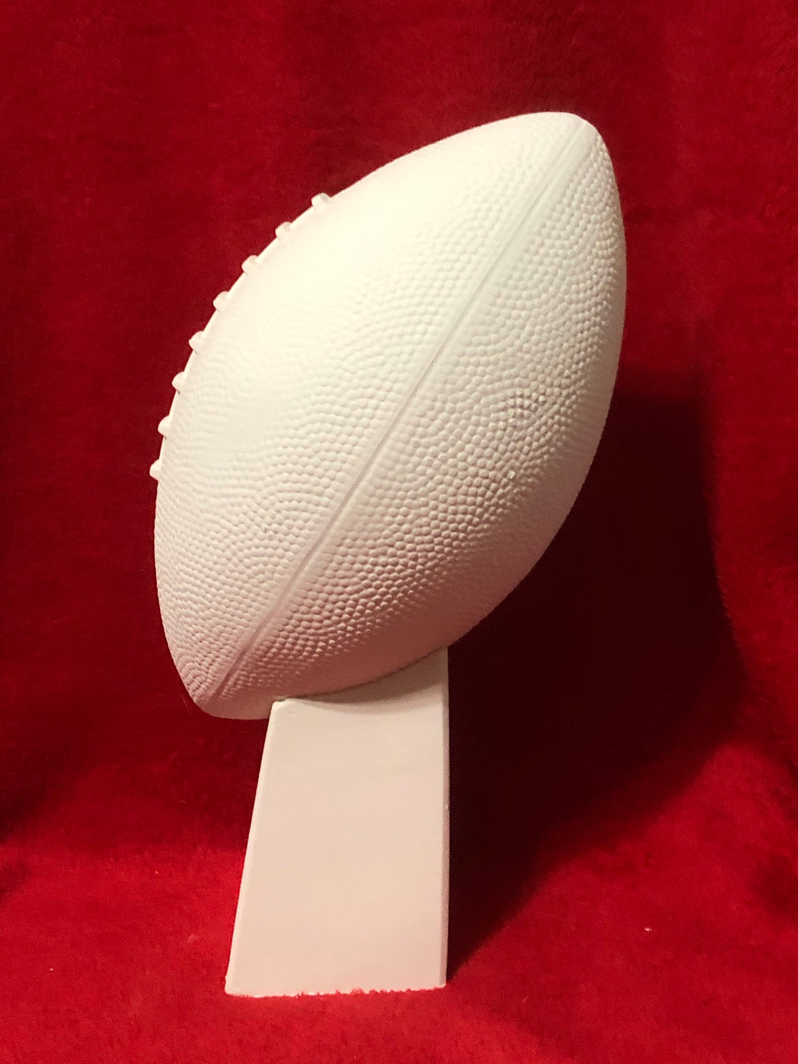 Ceramic Football Trophy With Your Favorite Team Mascot - Etsy