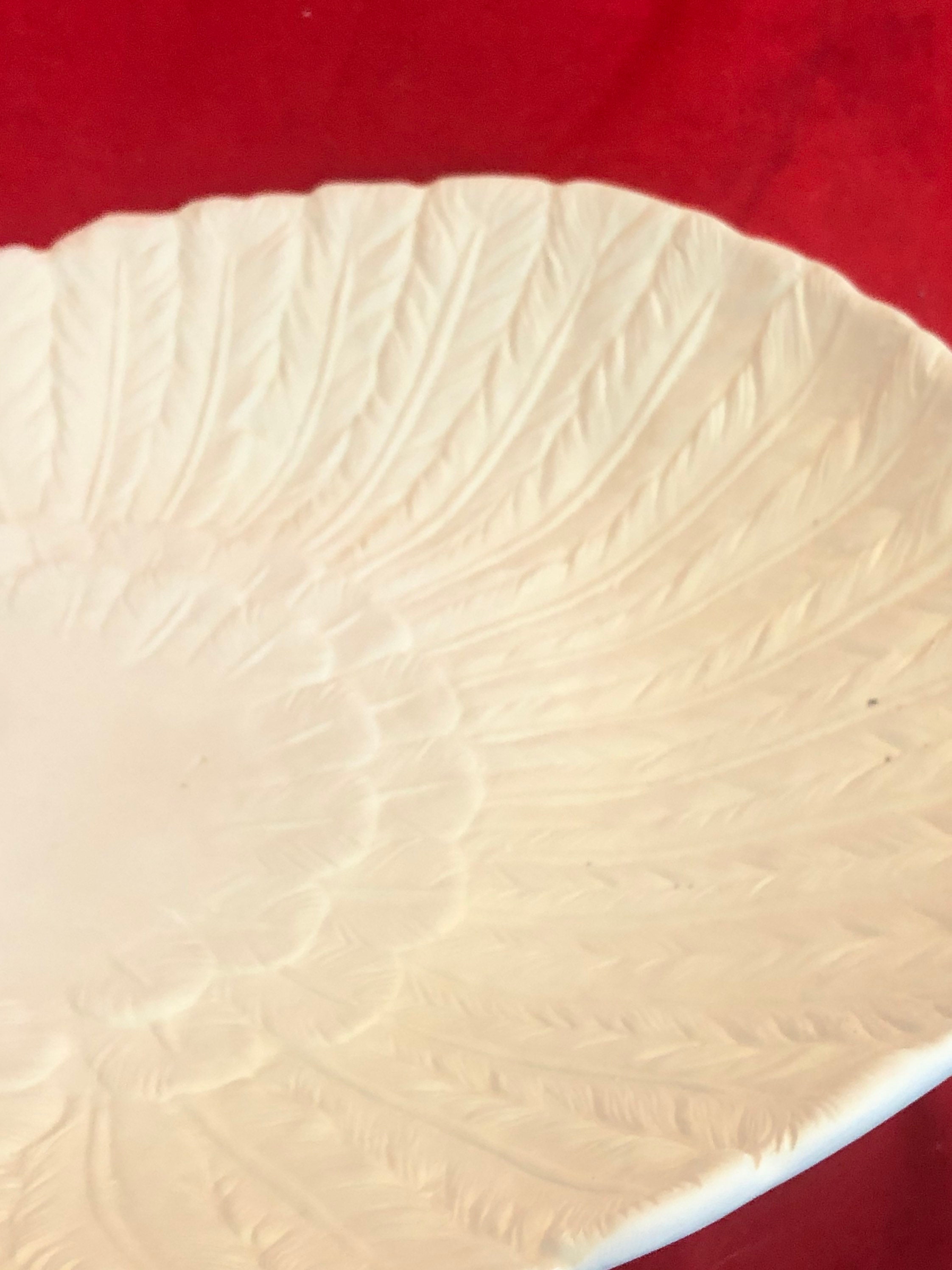 Scioto Molds Ceramic Turkey Platter in Bisque Ready to Paint | Etsy