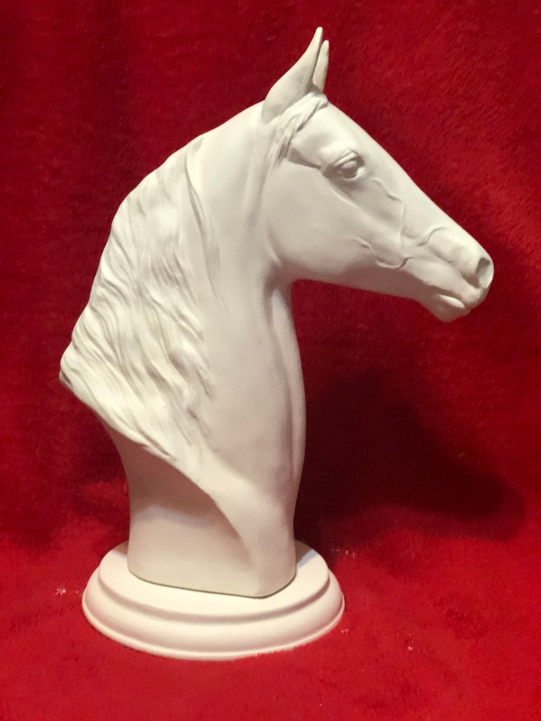 DIY Handmade Ceramic Bisque - Morgan Horse Sculpture - DIY Ceramic ...