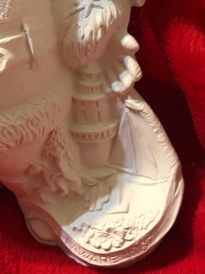 Ceramic Gare Delaware Santa in Bisque Ready to Paint - Etsy