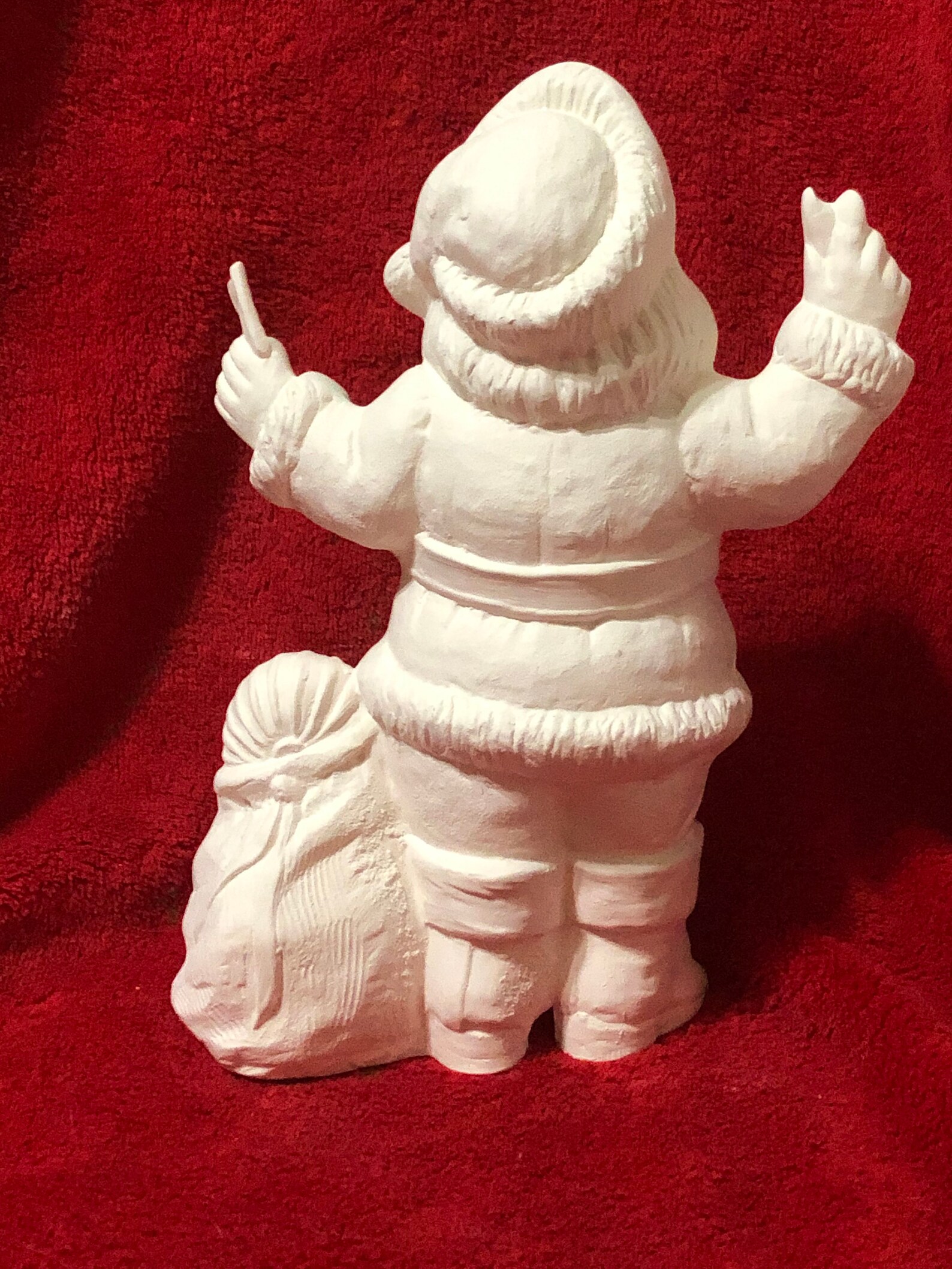 Bingo Santa Ceramic Bisque Ready to Paint by Jmdceramicsart | Etsy