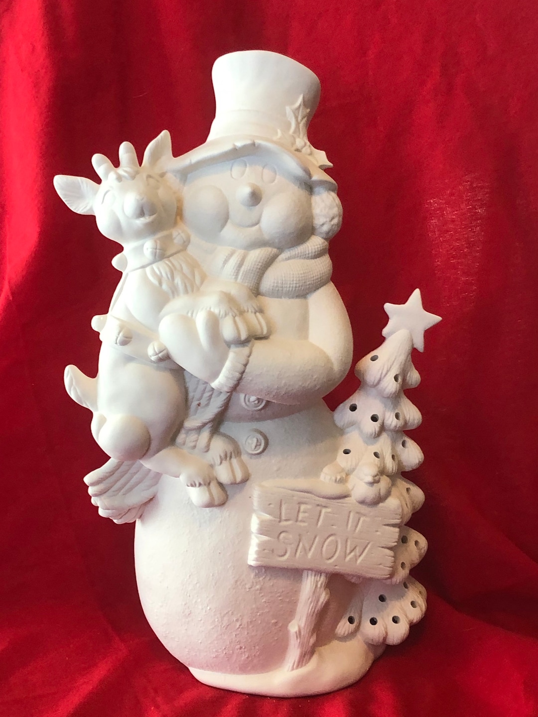 Kimple Molds Snowman, Reindeer and Christmas Tree With Cut Outs for ...