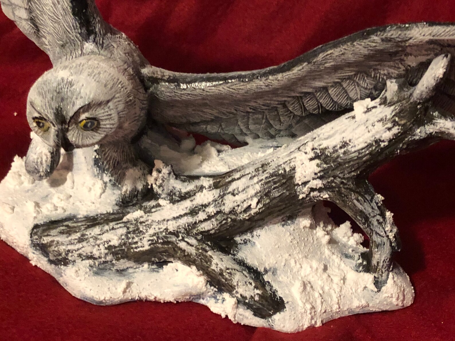 Ceramic Dry Brushed Snow Owl Using Mayco Softee Stains and Non - Etsy