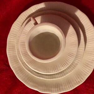 Rare Vintage 5 Piece Tea Set in Ceramic Bisque Ready to Paint by ...