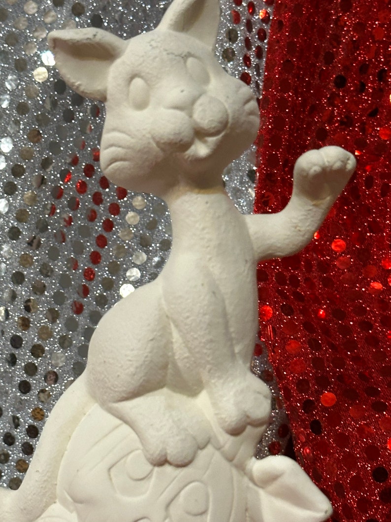 Pumpkin Stack With Cat in Ceramic Bisque Ready to Paint by ...