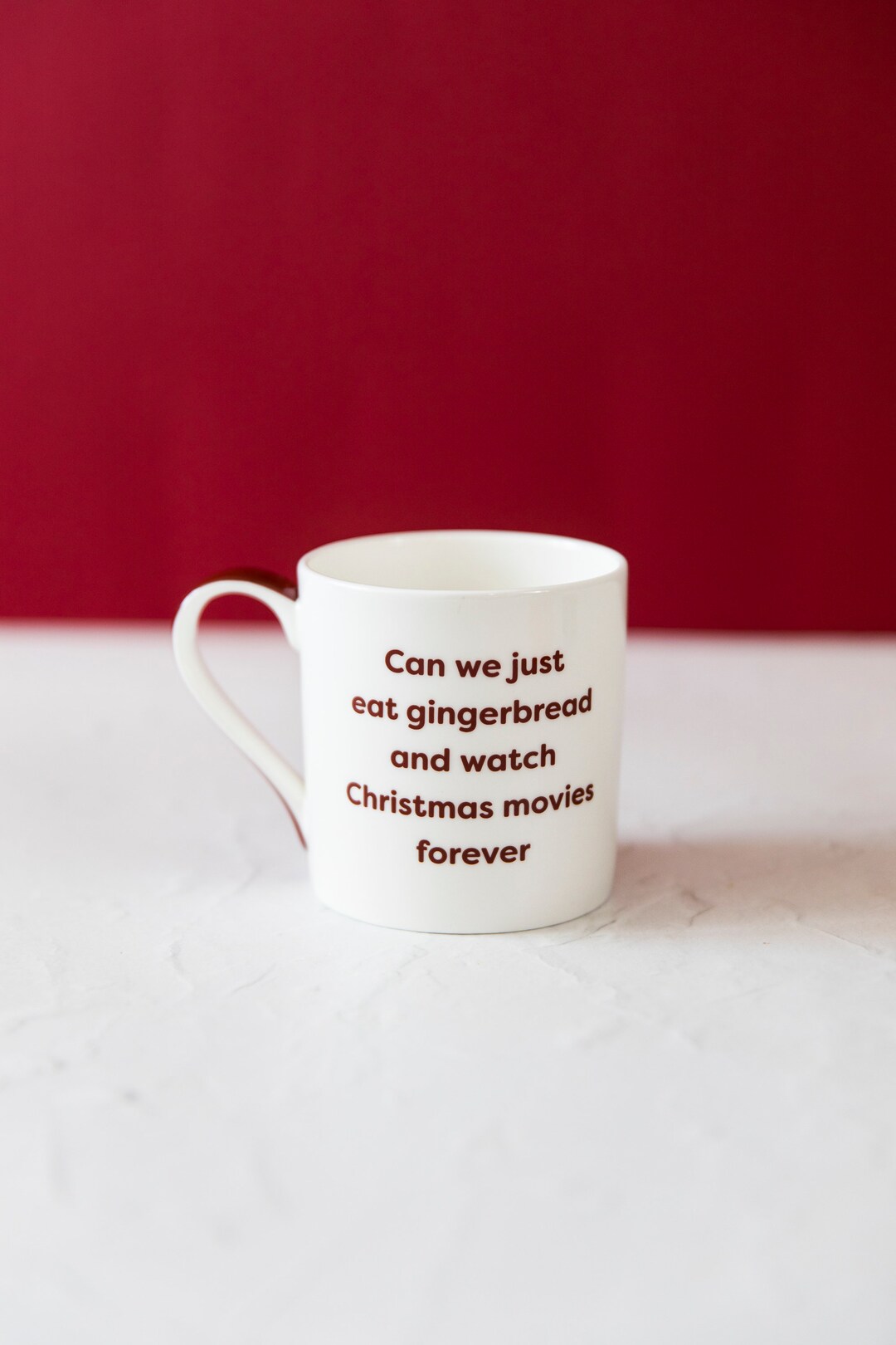 Eat Gingerbread and Watch Christmas Movies Forever Mug - Etsy