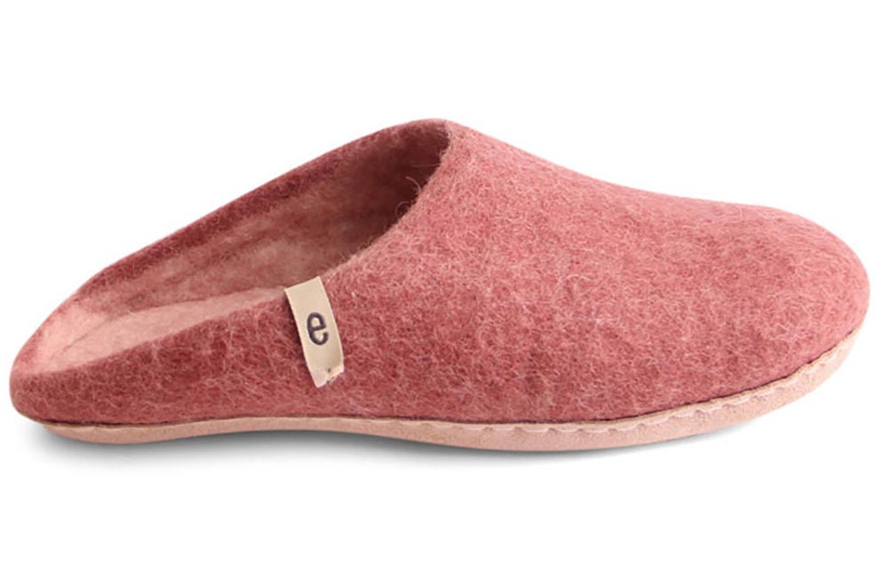 Felted Wool Slippers Wool Slippers Mule Slippers Womens | Etsy UK