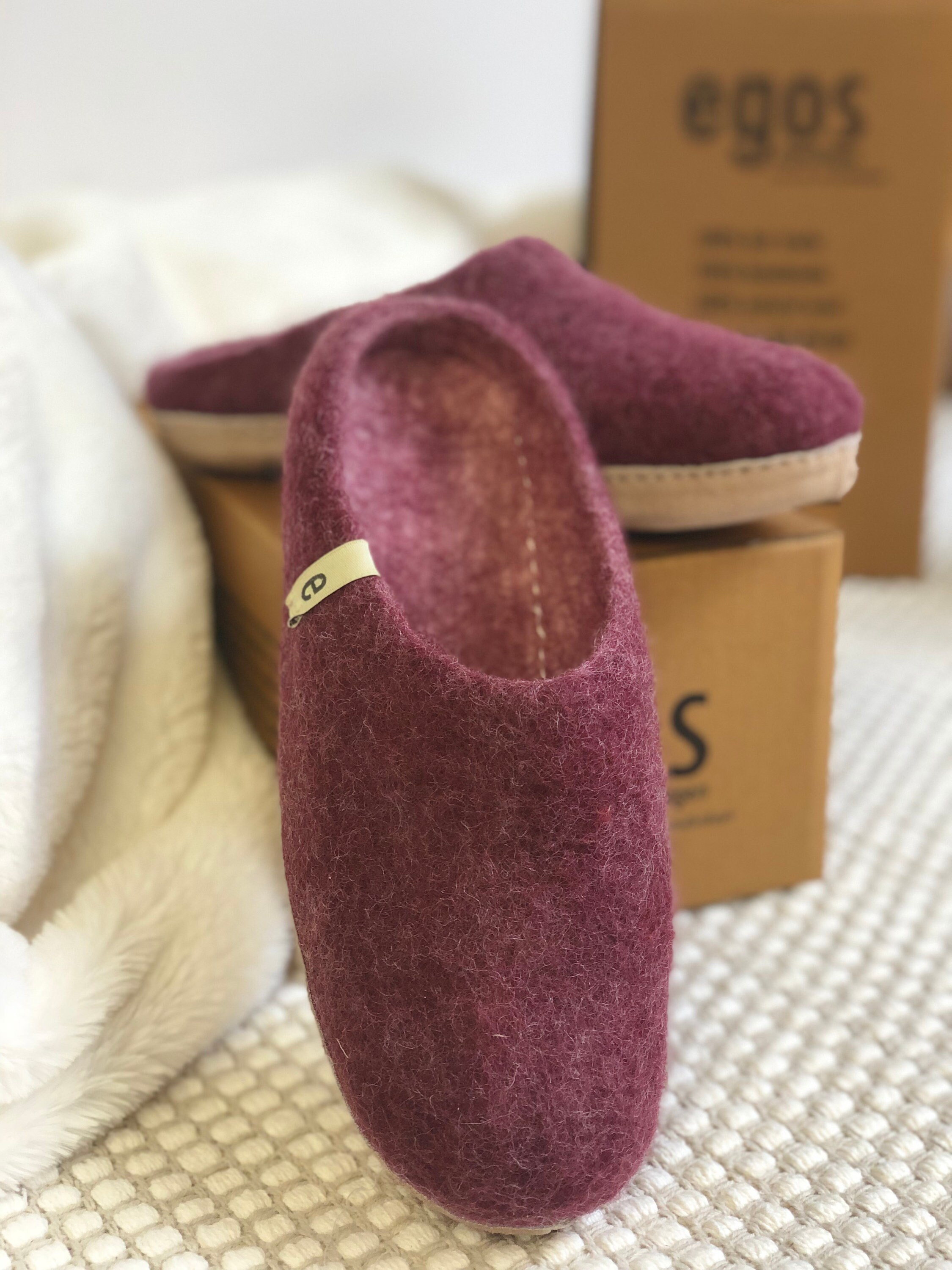 Felted Wool Slippers Wool Slippers Mule Slippers Womens - Etsy