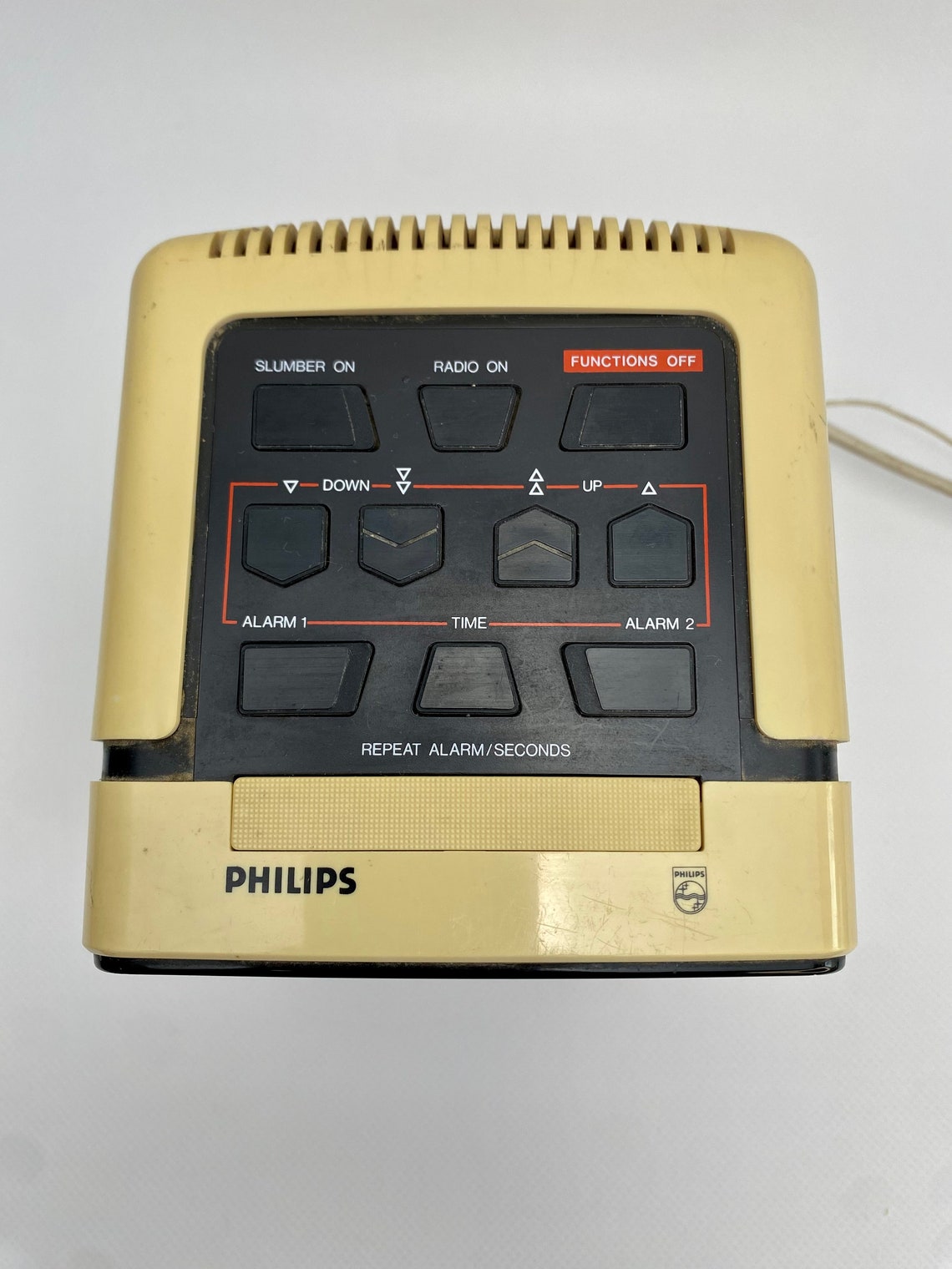Vintage Philips D-3110 MB Buffer Alarm Radio / Vintage Philips Radio ...