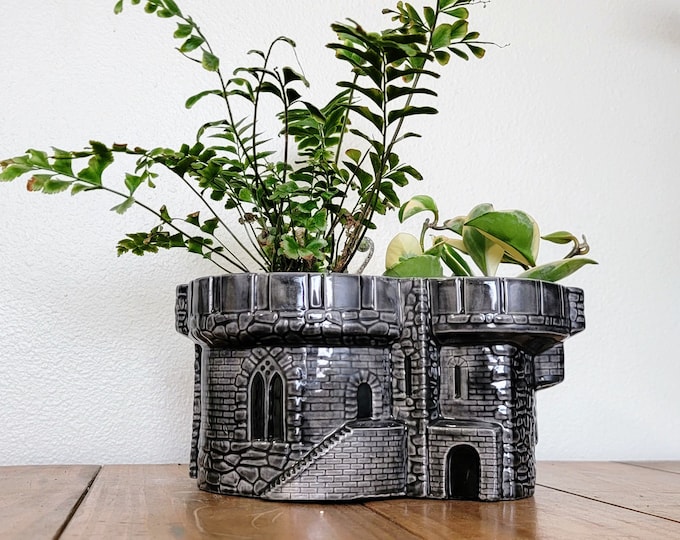 Fairy Castle Flower Pot, Fairy Garden, Fairy Castle, Fairy House - Etsy
