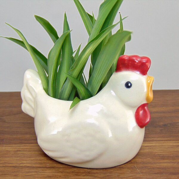 Chicken Planter Pot - Etsy