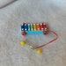 Dollhouse Miniature Toy Xylophone, Mini Toy, Nostalgic Toy, 1:12 Scale ...