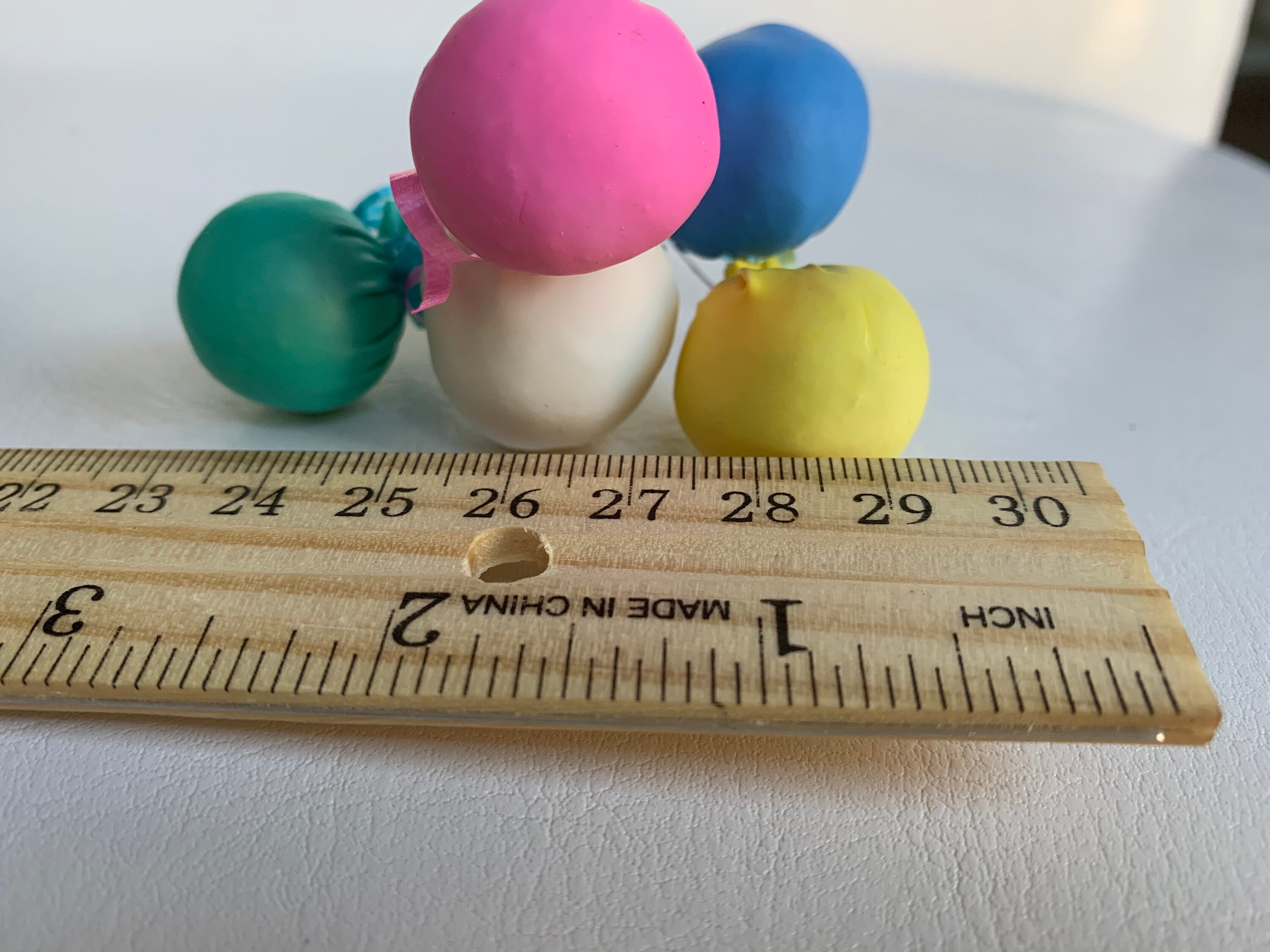 Dollhouse Miniature Balloons 1:12 Scale Miniature Birthday | Etsy