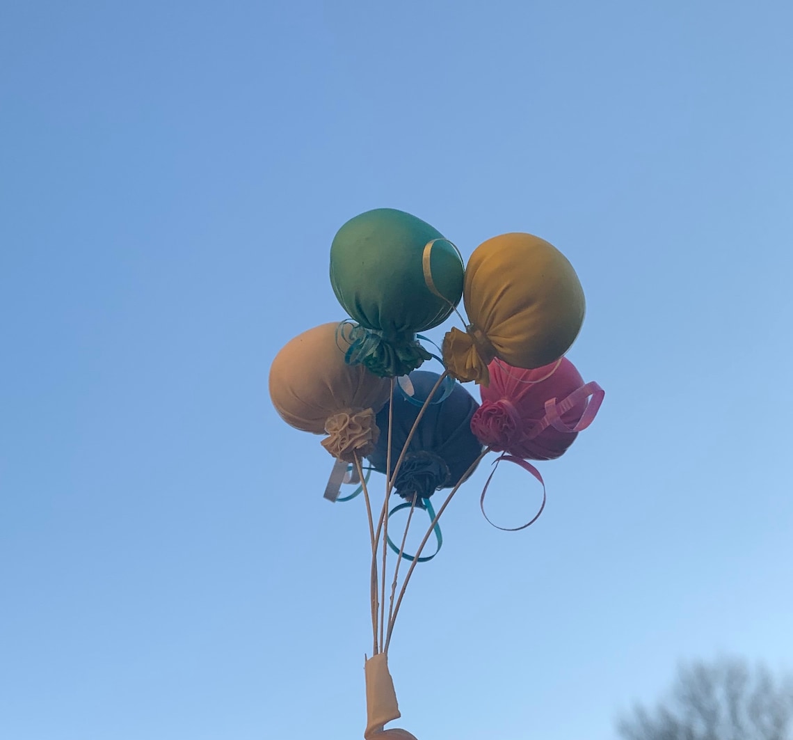 Dollhouse Miniature Balloons 1:12 Scale miniature birthday | Etsy