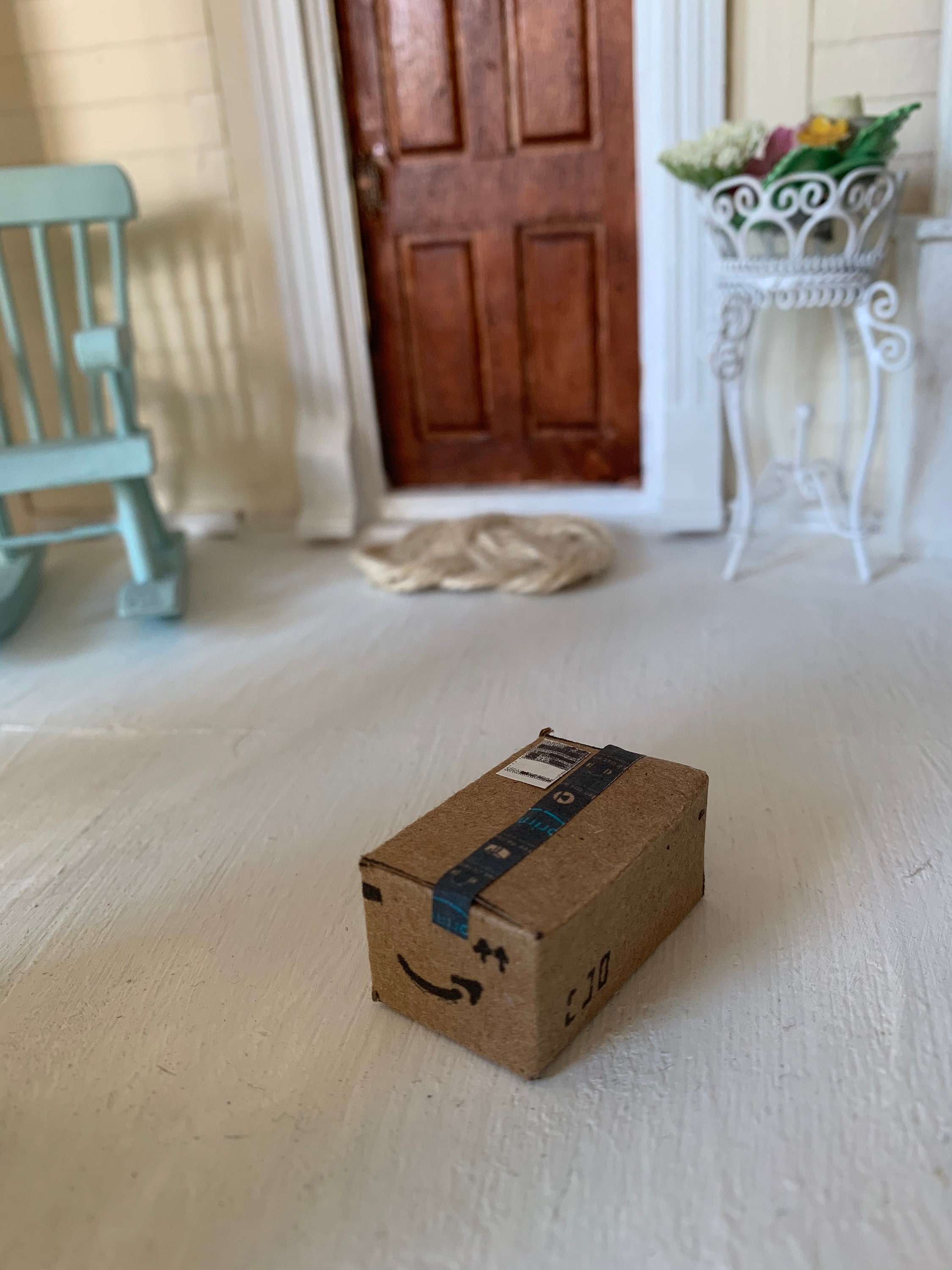 Dollhouse Miniature Amazon Shipping Box, 1:12, Delivery Box - Etsy
