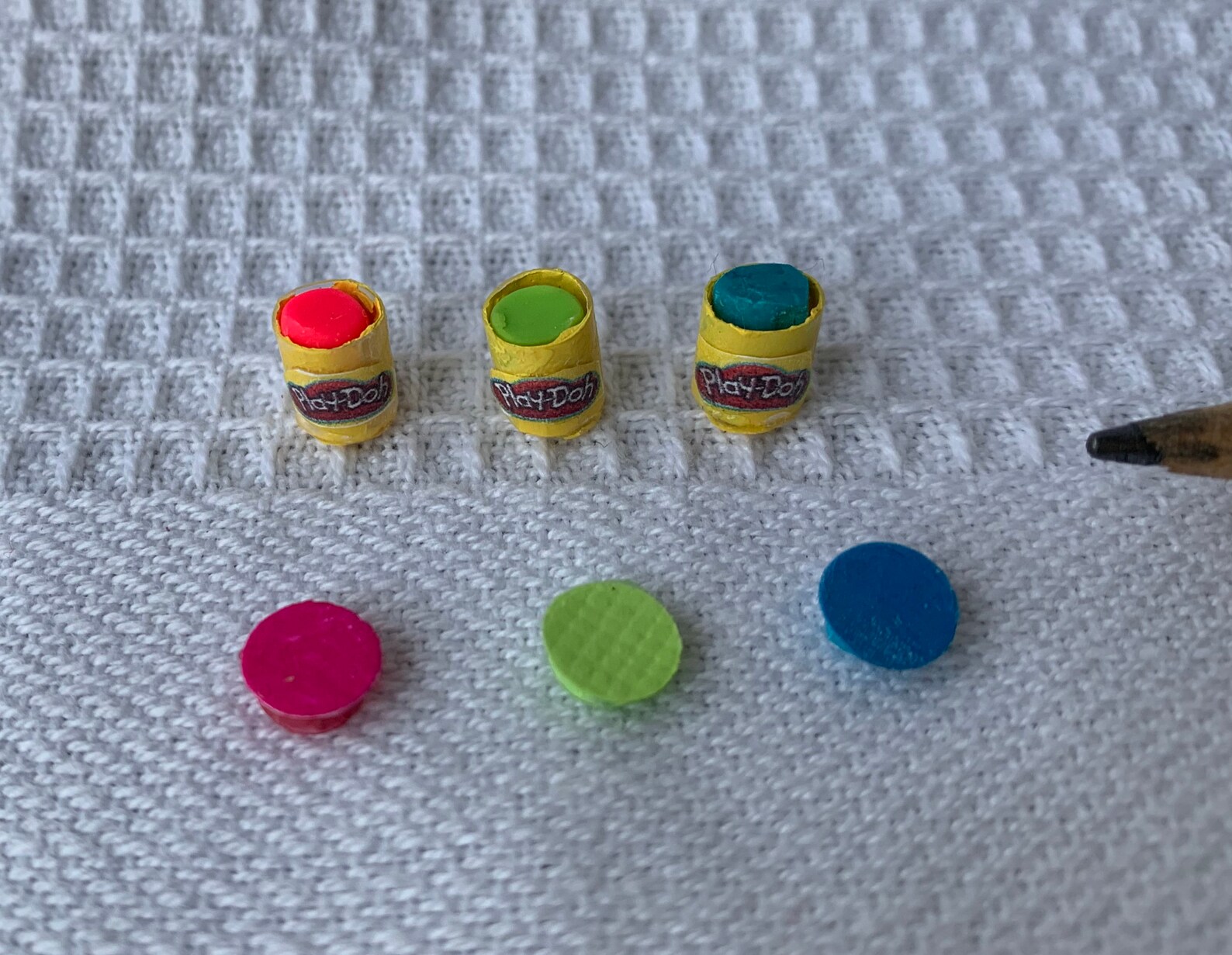 Dollhouse Miniature Play-doh, Miniature Toy, 1:12 Scale - Etsy