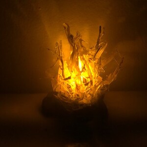 Dollhouse Miniature Fire, Mini Campfire, Miniature Fire, Mini Firepit ...