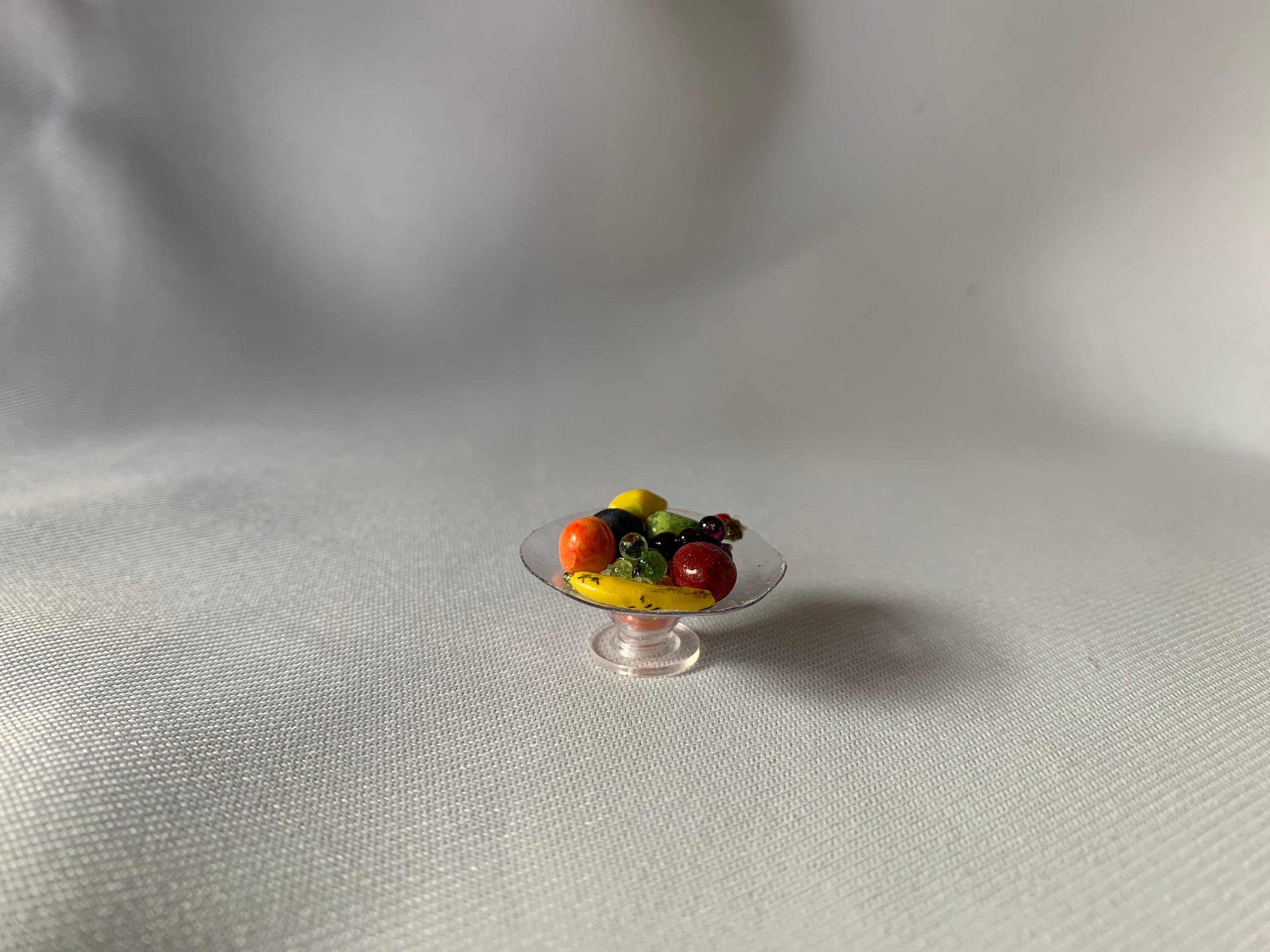 Dollhouse Miniature Fruit Bowl 1:12 Scale Mini Decor | Etsy