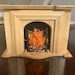 Dollhouse Miniature Fire Battery Operated, Mini Fire, Miniature ...
