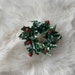 Dollhouse Miniature Holly Wreath, Variegated Holly, Christmas Wreath, 1 ...