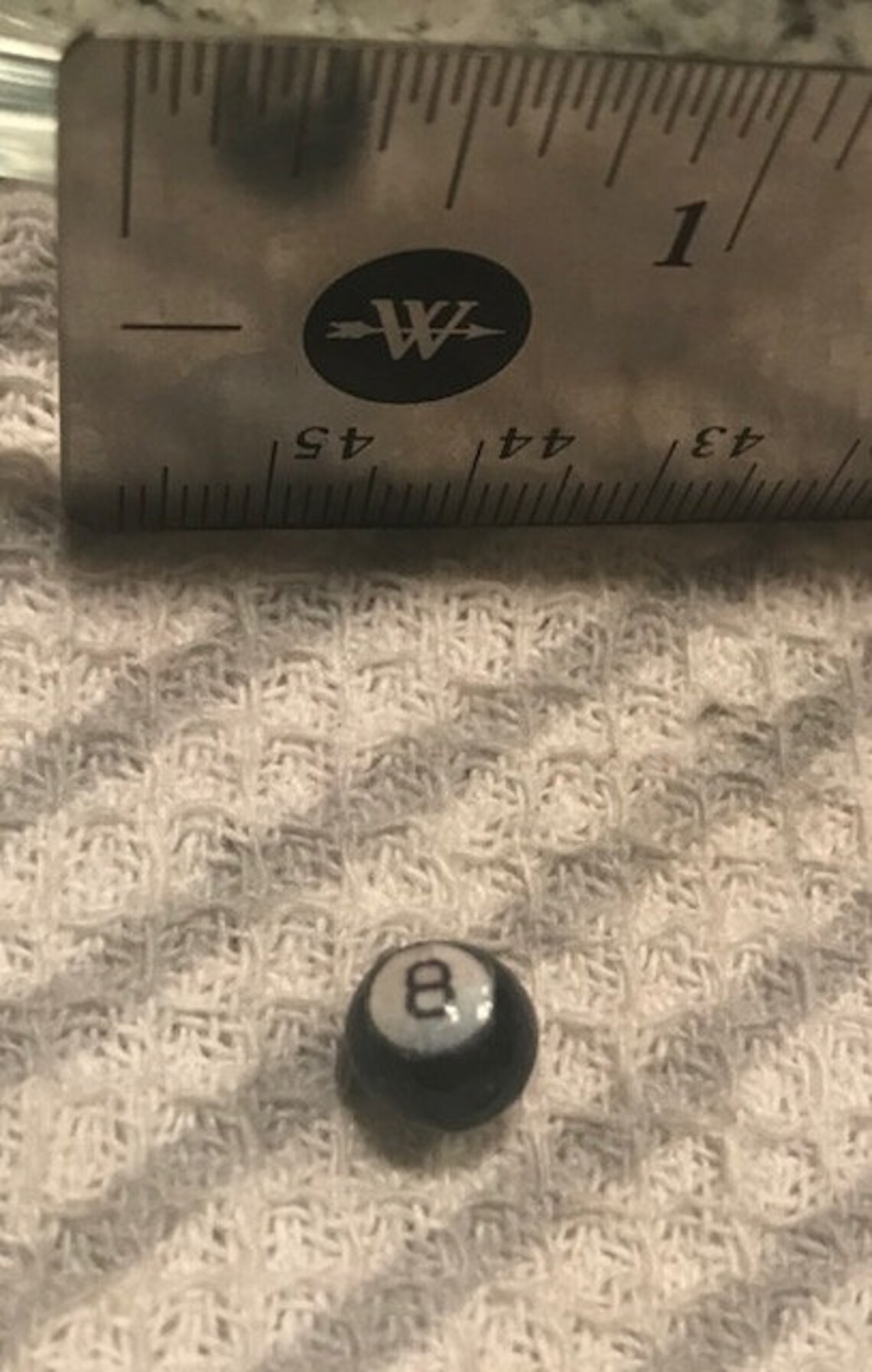 Dollhouse Miniature Magic 8 Ball, Doll Toy, Mini 8 Ball, 1:12 Scale - Etsy