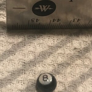 Dollhouse Miniature Magic 8 Ball, Doll Toy, Mini 8 Ball, 1:12 Scale - Etsy