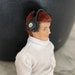 Dollhouse Miniature Headphones Wireless Over Ear, 1:12 Scale - Etsy
