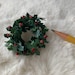 Dollhouse Miniature Holly Wreath, Variegated Holly, Christmas Wreath, 1 ...