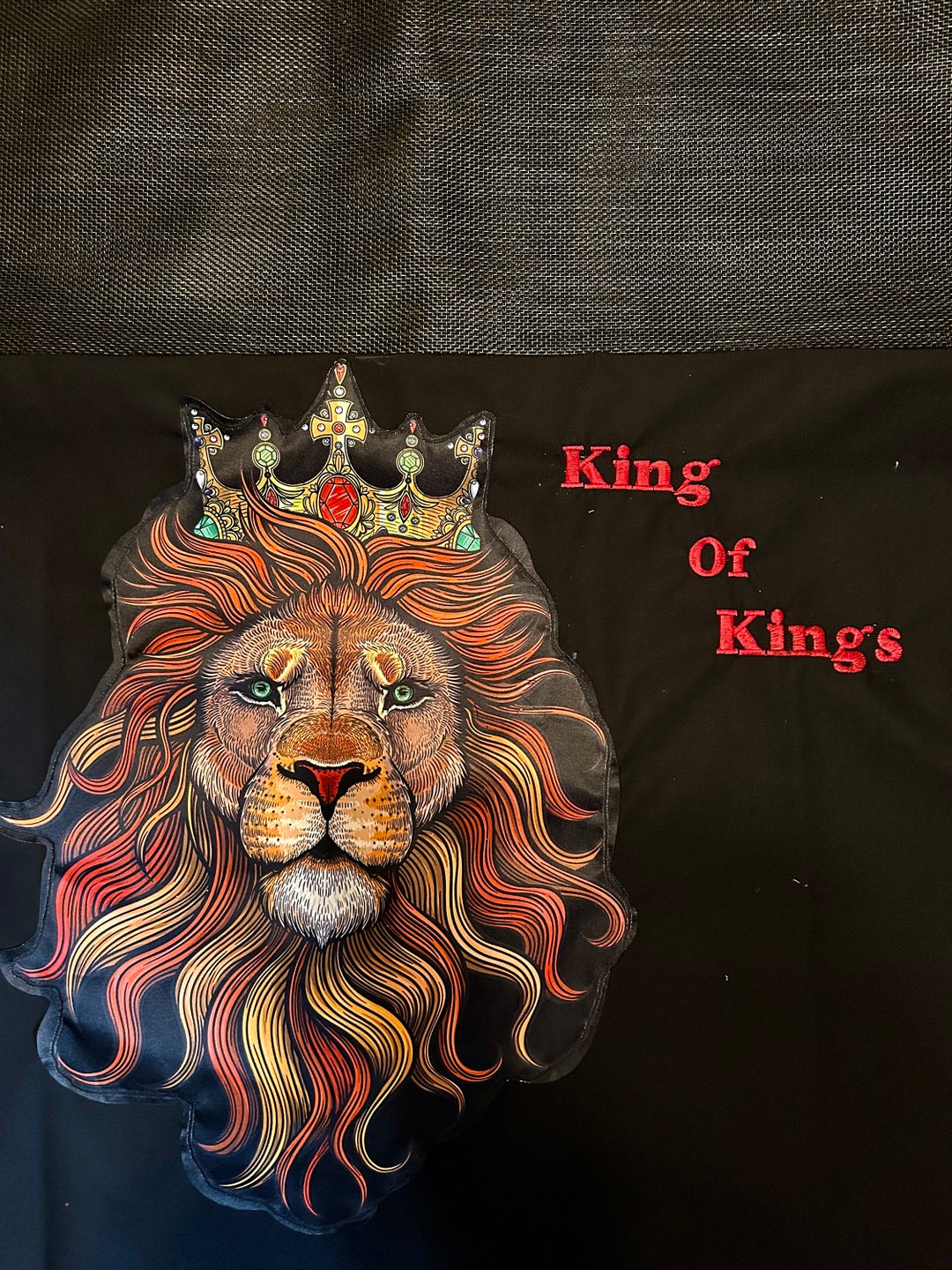 A Crowned King of Kings Designer Worship Flag Bag - Etsy